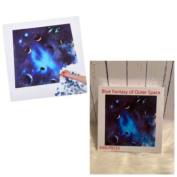 Other | Puzzleblue Fantasy Of Outer Space Space Puzzle 100 Piece Chall ...